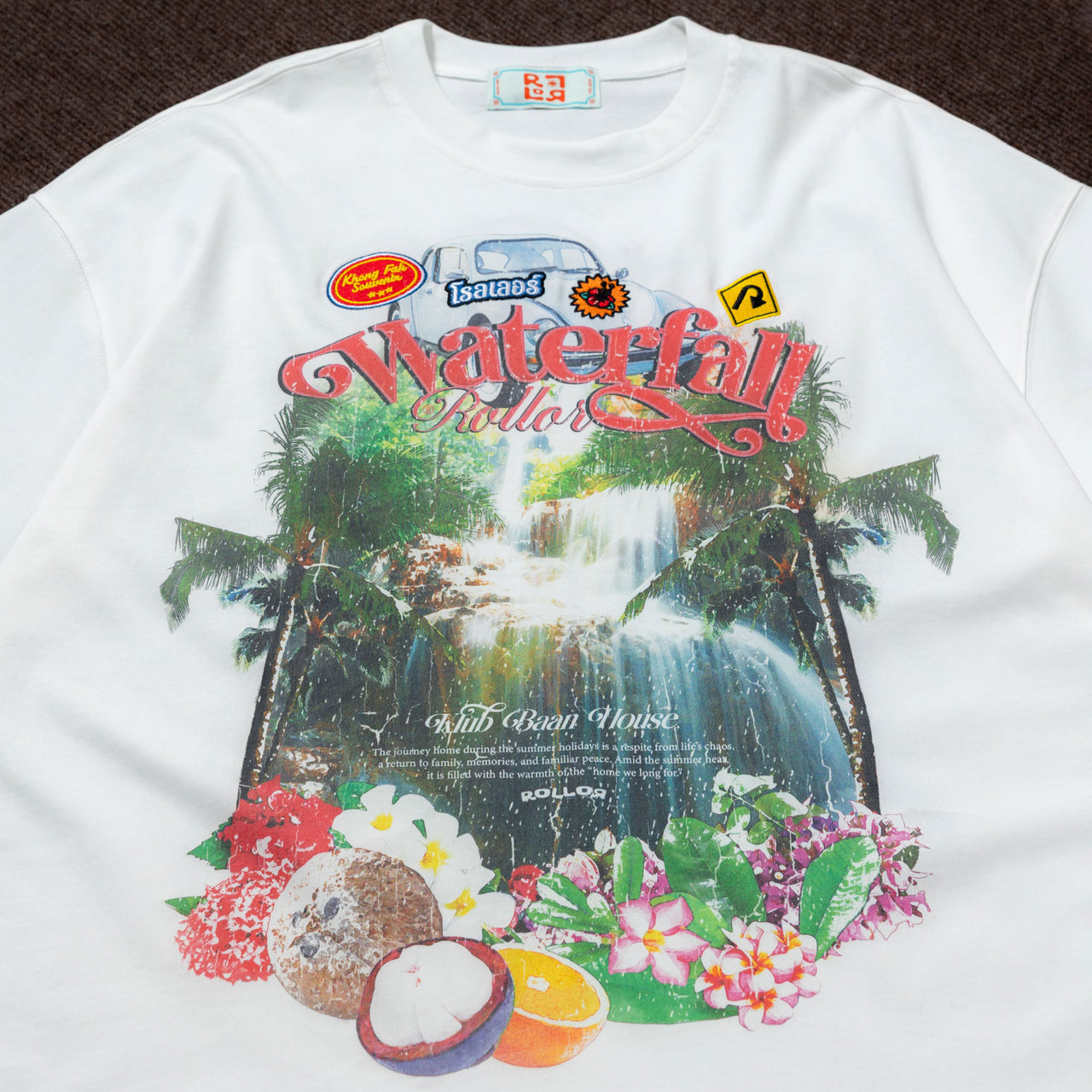 เสื้อยืดแขนสั้น OVERSIZE | WATERFALL TEE – URTHE