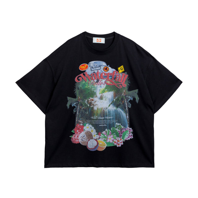 เสื้อยืดแขนสั้น OVERSIZE | WATERFALL TEE – URTHE