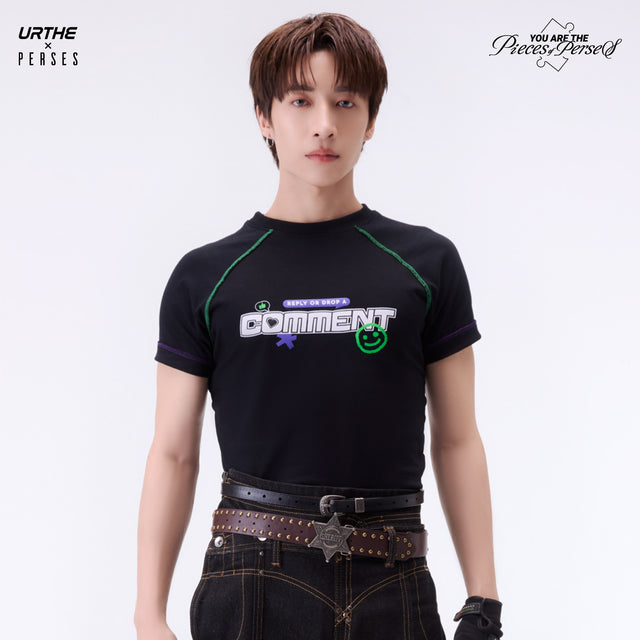 URTHE X PERSES เสื้อยืดแขนสั้น | COMMENT PERSES